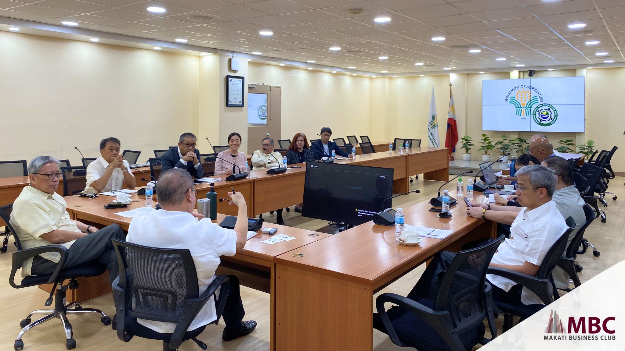 Policy Notes: MBC Meeting with DA Sec. Kiko Tiu Laurel, and Food ...