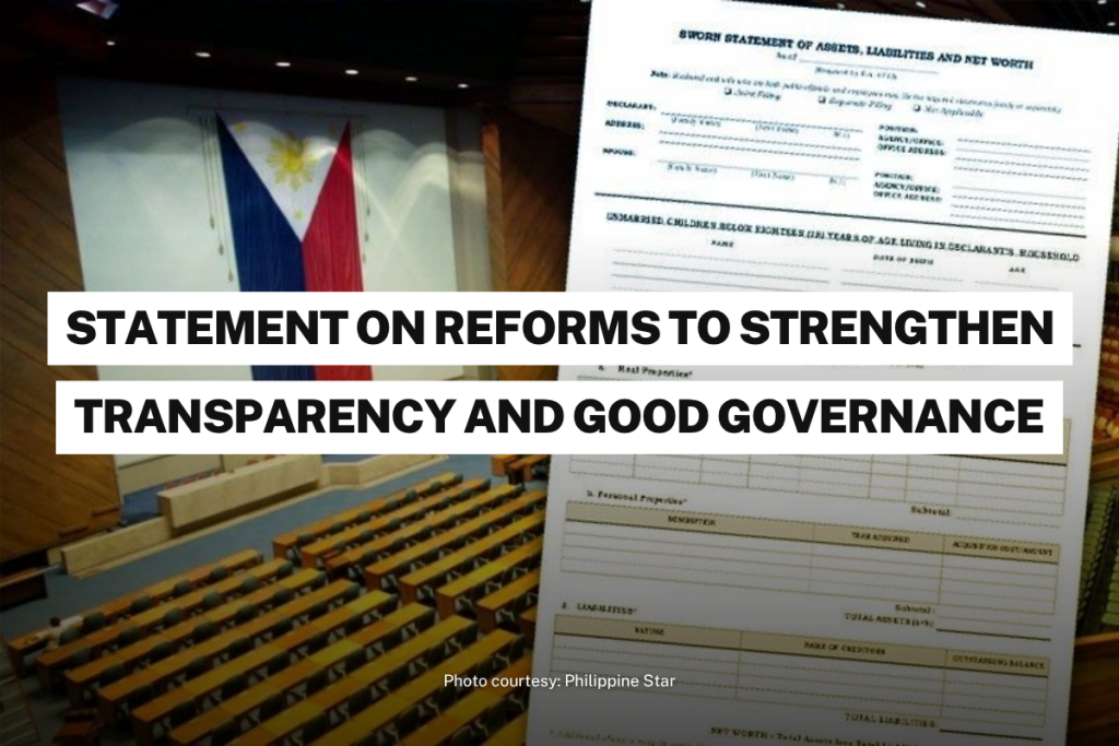 Joint Civil Society Statement: Filipinos Call for Systemic Reform After ...