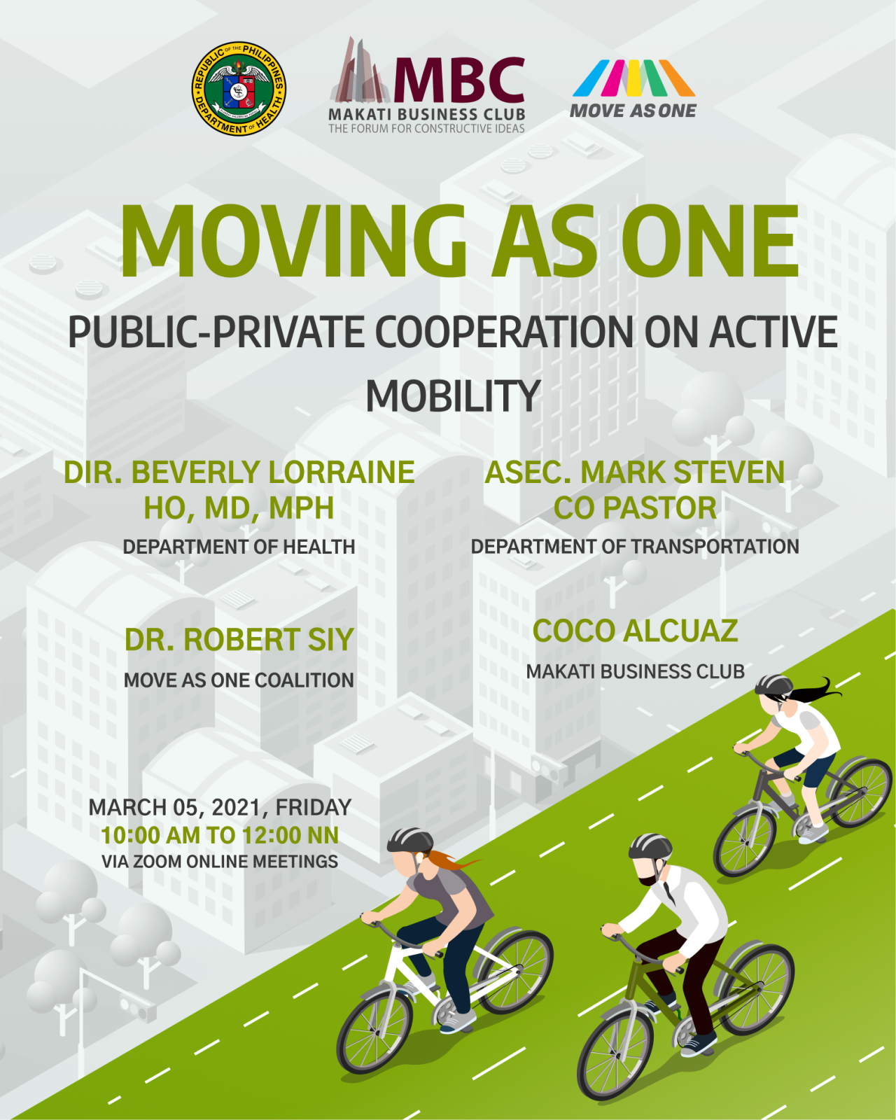Moving As One: Public-Private Cooperation on Active Mobility – Makati ...